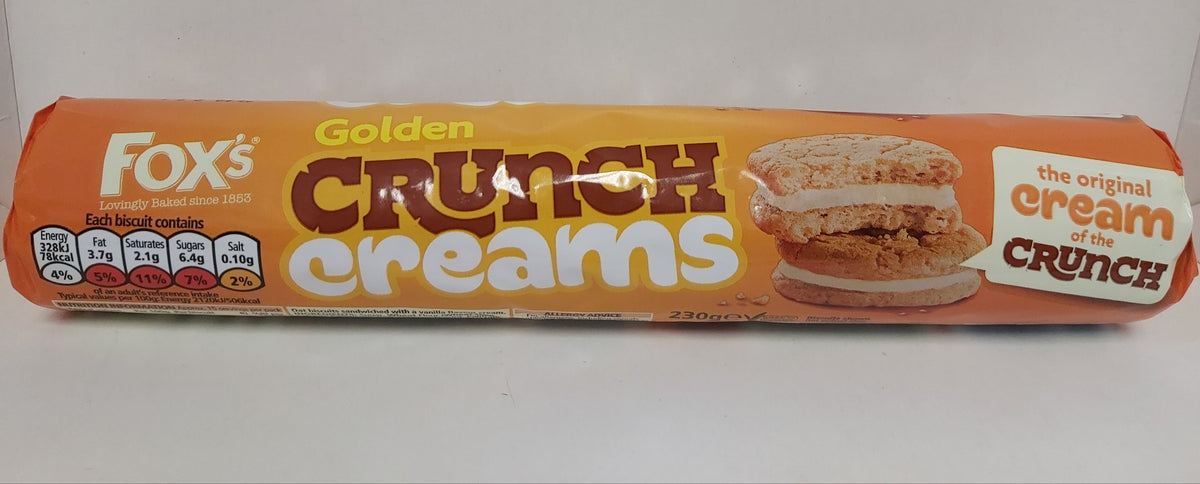 Fox's Golden Crunch Cream 230g – The Wee British Shoppe